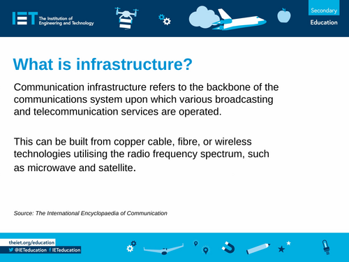 Communications infrastructure | Teaching Resources