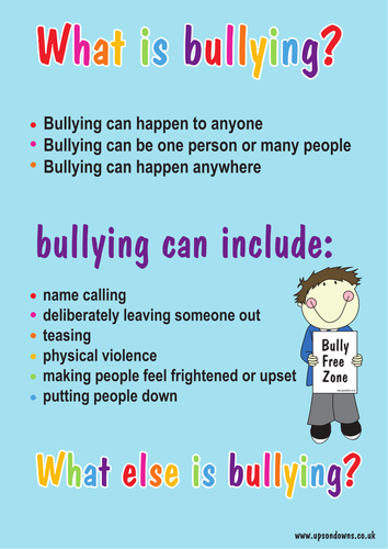 What is bullying | Teaching Resources