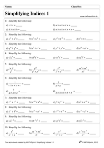Algebraic Indices practice questions + solutions by transfinite - UK ...