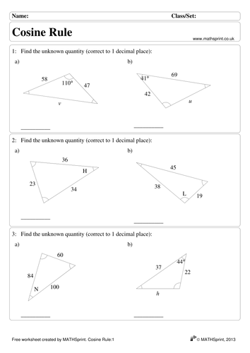 Trigonometry 2 practice questions + solutions | Teaching Resources