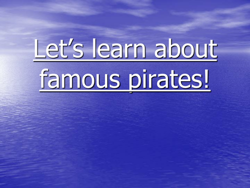 Pirates Full Topic Planning Year 2 | Teaching Resources
