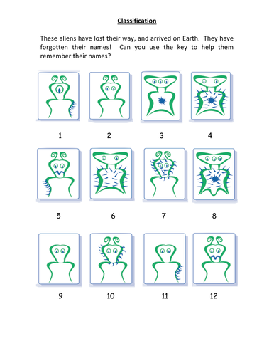 Classification of Vertebrates and Invertebrates | Teaching Resources