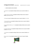 Spanish conjunctions - Linking words | Teaching Resources