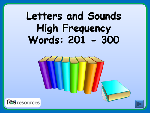 Letters and Sounds - 300 High Frequency Words | Teaching Resources