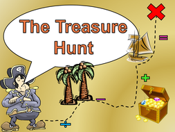 Maths pirate treasure hunt | Teaching Resources