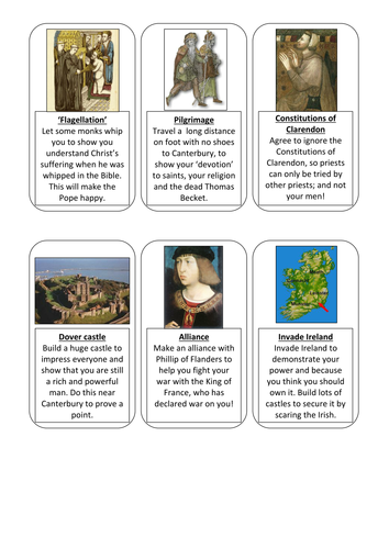 Henry II's Penance | Teaching Resources
