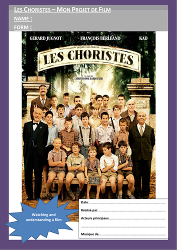 KS3 French - les choristes | Teaching Resources