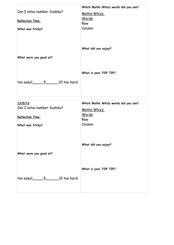 Number Sudoku 4x4, 6x6 grid+ Smartboard Yr 2/3/4 | Teaching Resources
