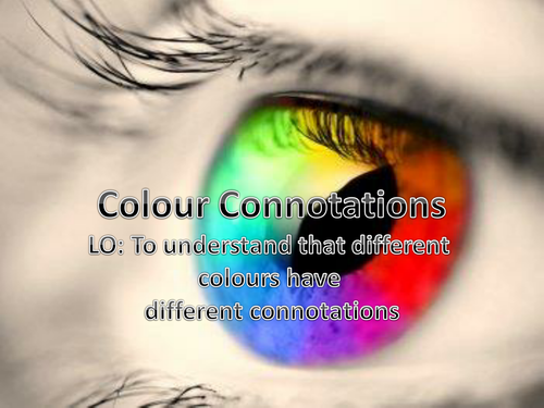 Colour Connotations of DVD Covers | Teaching Resources