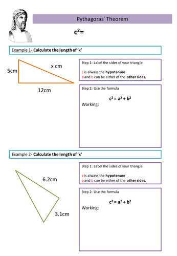 Pythagoras' Theorem | Teaching Resources