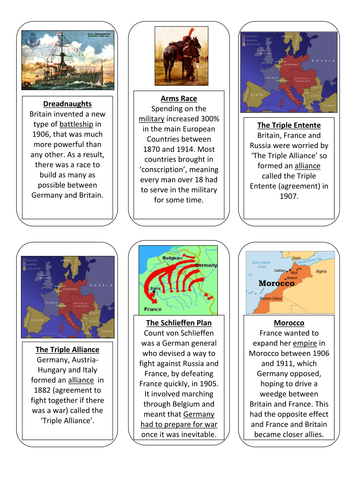 Long Term Causes of World War One | Teaching Resources