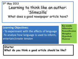 English Language Unit 1 Language Analysis | Teaching Resources