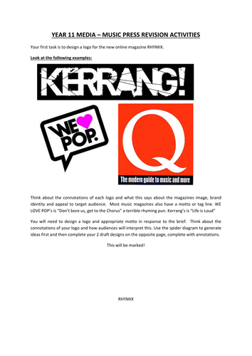 48101 The Music Press Online - Revision Pack | Teaching Resources