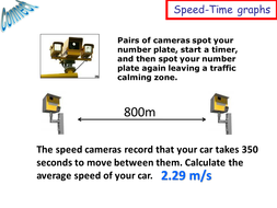 Introducing Speed(velocity) - Time graphs | Teaching Resources