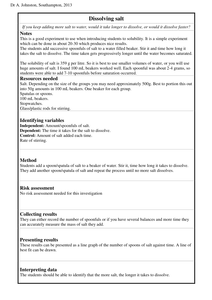 KS3 Science - Practical investigations - Part 1 by WonderCaliban - UK ...