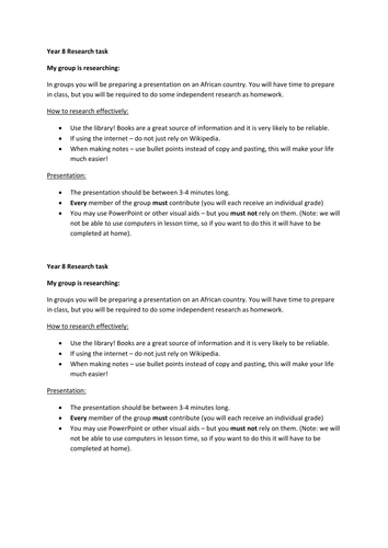 SoW African Poetry | Teaching Resources