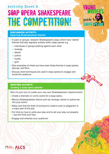 Young Writer's Guide to Shakespeare - KS2 & KS3 | Teaching Resources