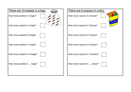 Counting in 2s, 5s, 10s to solve problems by scaramouche06 - UK ...