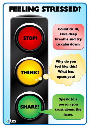 Stop - Think - Share: Behaviour management poster | Teaching Resources