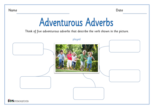 SPaG - Adventurous Adverbs Activity | Teaching Resources