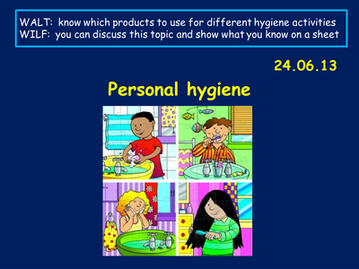 Personal hygiene products by amanda63 - UK Teaching Resources - TES