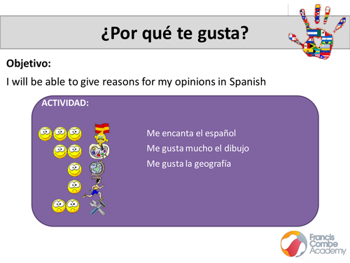 In School - KS3 Spanish Mira 1 Unit 2 | Teaching Resources