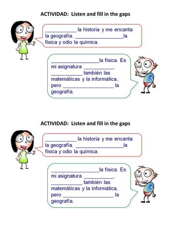 In School - KS3 Spanish Mira 1 Unit 2 | Teaching Resources