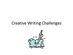 Creative Writing Challenges | Teaching Resources