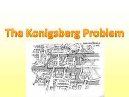 The Konigsberg Problem | Teaching Resources