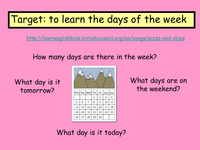 Days of the Week: Powerpoint and activities - Resources - TES