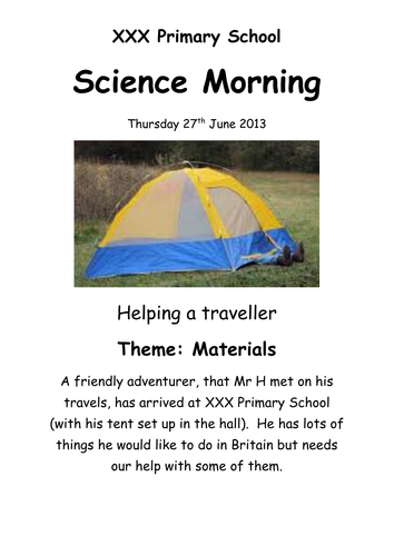 Whole School Science Morning | Teaching Resources