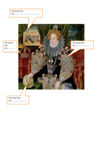 INVESTIGATE ELIZABETH 1st HISTORY LESSON | Teaching Resources