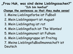 KS3 German: The WEIL Monster! | Teaching Resources