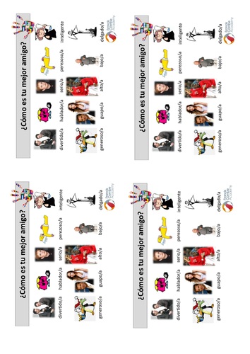 Mira 2 Unidad 1 La gente: People KS3 Spanish | Teaching Resources