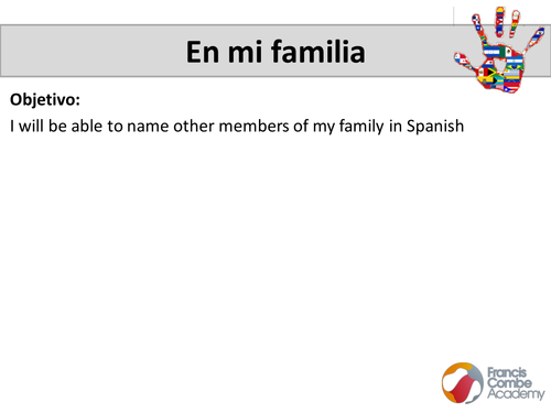 Mira 1 Unidad 3 Familia: Family KS3 Spanish | Teaching Resources