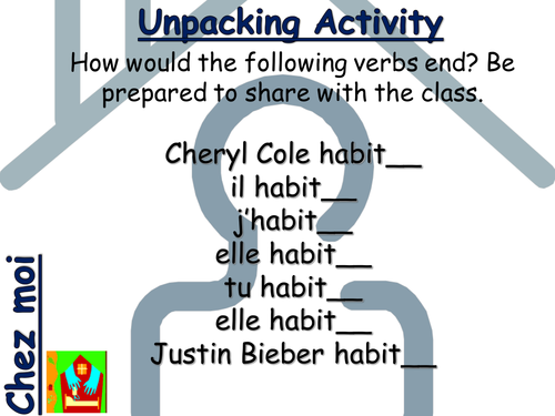 Expo 1 Module 3 Chez Moi Units 1-5: my house | Teaching Resources