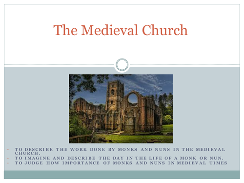 The Medieval Church | Teaching Resources