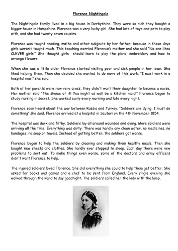 Florence Nightingale and Mary Seacole Full SoW | Teaching Resources