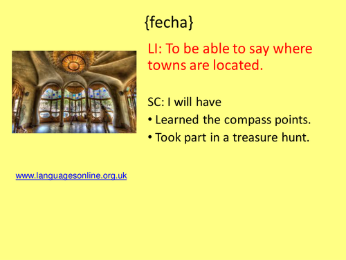 Spanish Map Treasure Hunt Activity | Teaching Resources