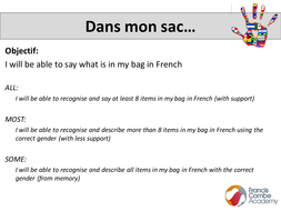 Bienvenue! Introduction to French Year 7 | Teaching Resources