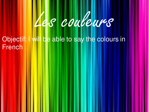 Bienvenue! Introduction to French Year 7 | Teaching Resources