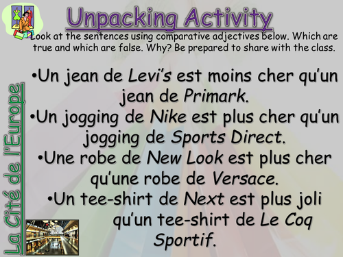 Resources for Expo 2 Rouge Module 3 Les sorties | Teaching Resources