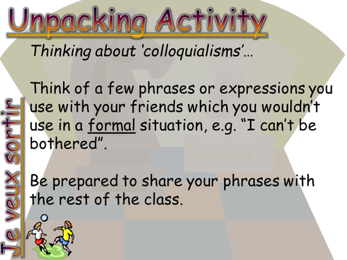 Resources for Expo 2 Rouge Module 3 Les sorties | Teaching Resources