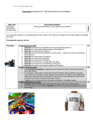 Reviewing Computer Games: KS4 media studies | Teaching Resources