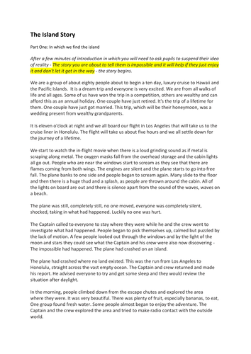 Rites of Passage using The Island: KS4 RE | Teaching Resources