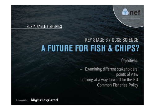 Science: Sustainable Fisheries | Teaching Resources