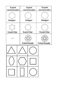 Shapes and Patterns in Islamic Art by graceselousbull - UK Teaching ...