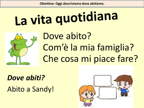 Beginners' Italian Whole Course Powerpoints | Teaching Resources