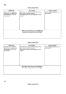 WAGOLL Diary Entry and Planning Sheet | Teaching Resources
