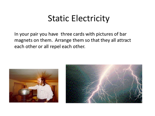 Static Electricity | Teaching Resources